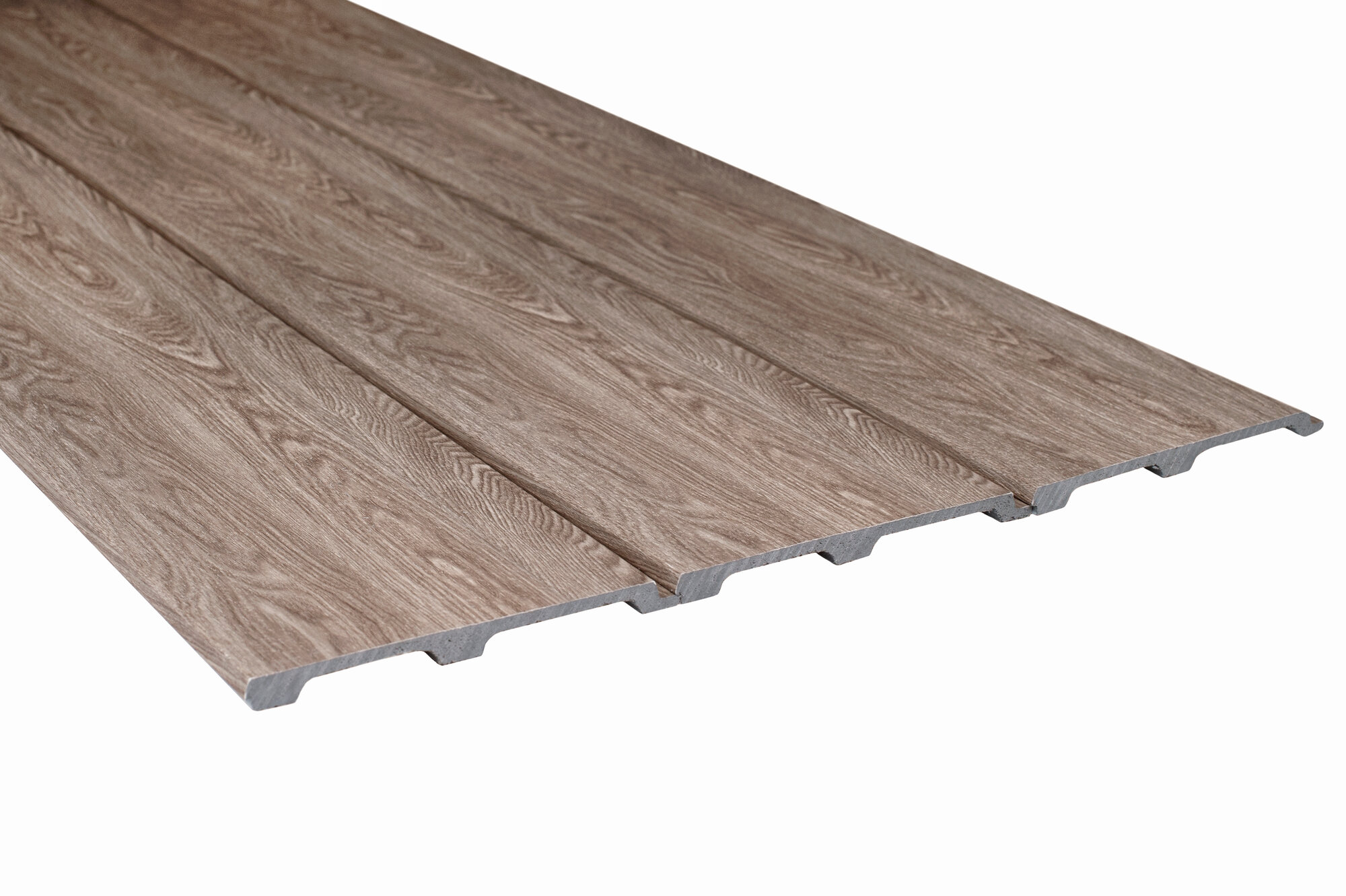 Панель стеновая, набор 4 шт. 156х12х1000мм Экополимер, клён Маньчжурский EVROPLINT VR118-E075