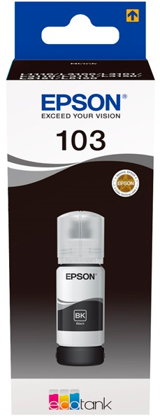 Картридж EPSON 103 T00S1 Контейнер с черными чернилами для L3100/3101/3110/3150/3151