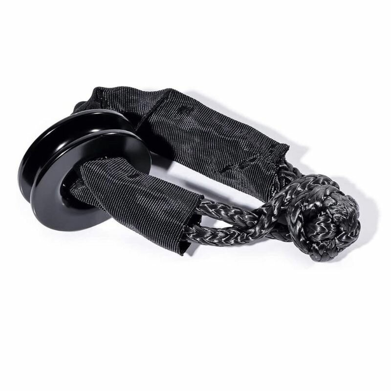 Для Smart Snatch Block ATV или UTV Шкив лебедки 41000 фунтов Буксирный трос Стальной до 3/8 1/2 дюйма Восстановительное кольцо Winc