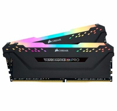 Оперативная память Corsair VENGEANCE RGB PRO (CMK16GX4M2K4000C19) DIMM DDR4 16 ГБ - 2 шт, 4000 МГц