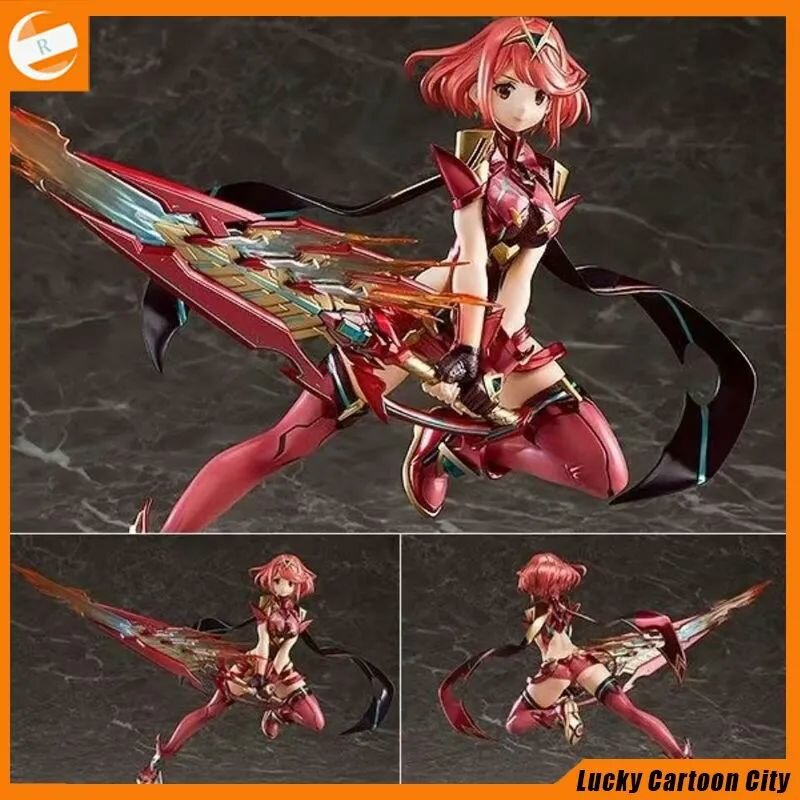 Аниме-скульптура Xenoblade Chronicles 2 Пира Коллекционный фигурки/Xenoblade Chronicles 2 Pyra 27CM