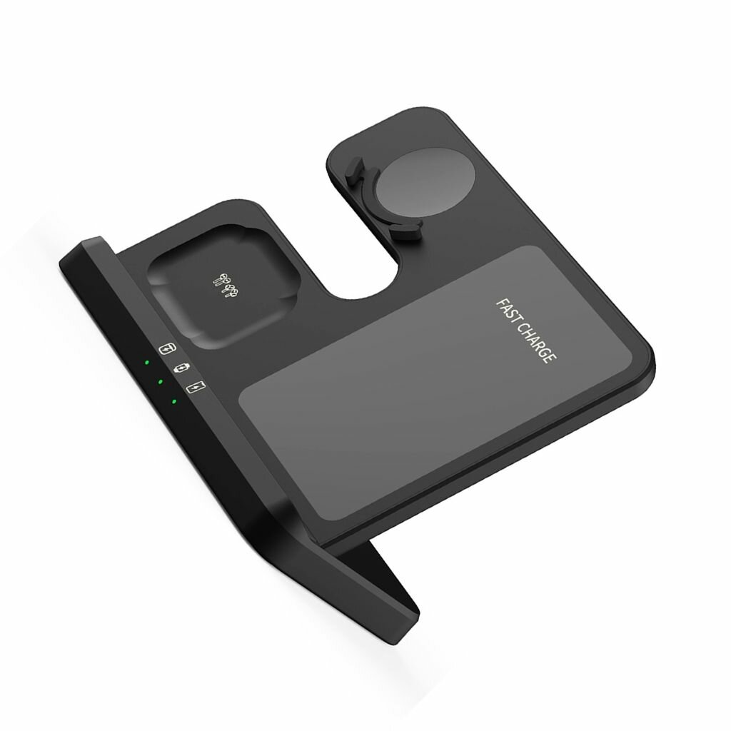 Подставка для беспроводной зарядки 3 в 1 S22/S21/S20/Note 20 Series Watch 4/3/Active 2 Fast Dock Base