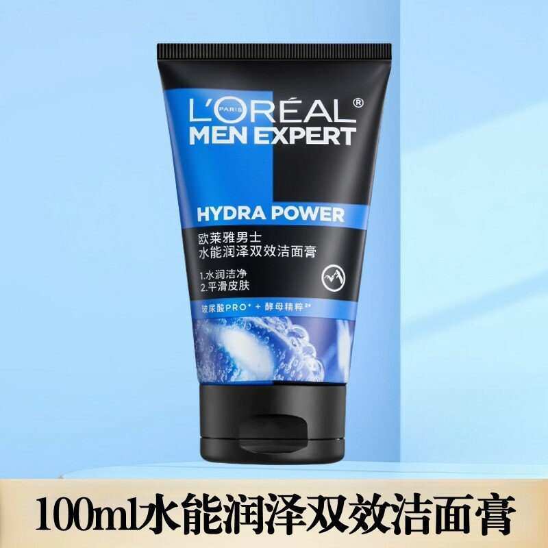 L'Oréal Paris Men 100 мл очищающее средство Hydra-Energy Double-Effect