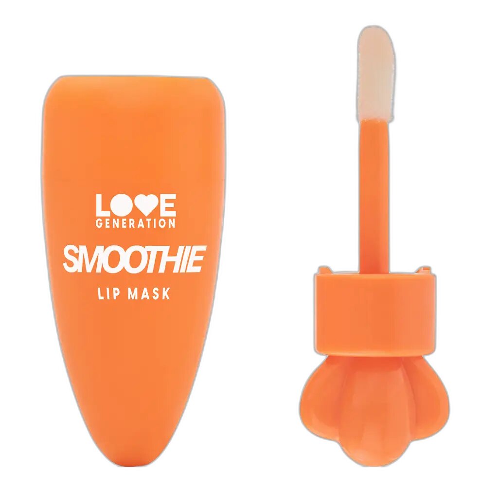 Love Generation Маска для губ Lip Mask Smoothie тон 03 прозрачно-оранжевый 4 мл 1 шт