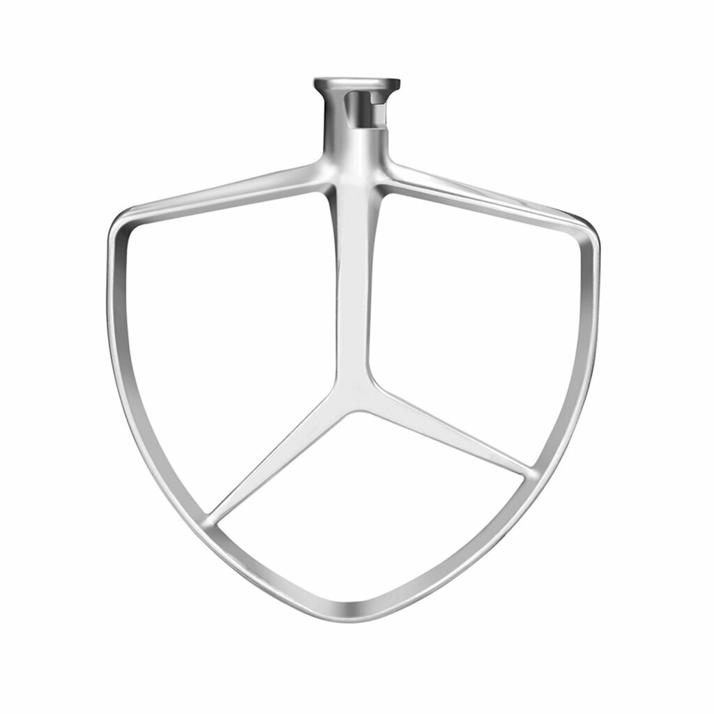 Плоская насадка из нержавеющей стали для миксера с наклонной подставкой 7QT, насадка для кухонной лопатки для выпечки, кондитерских изделий, смешивания теста