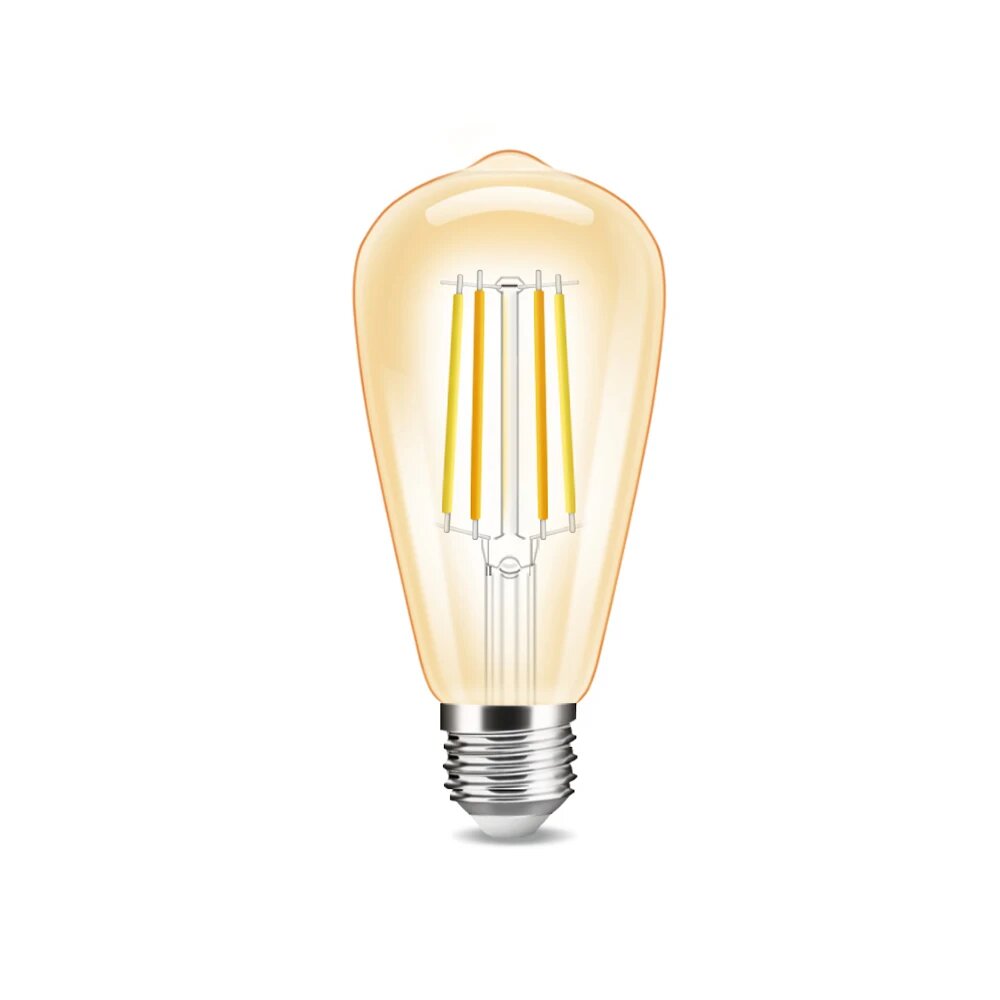 Светодиодная лампа E27 ST64 Bulb Brown