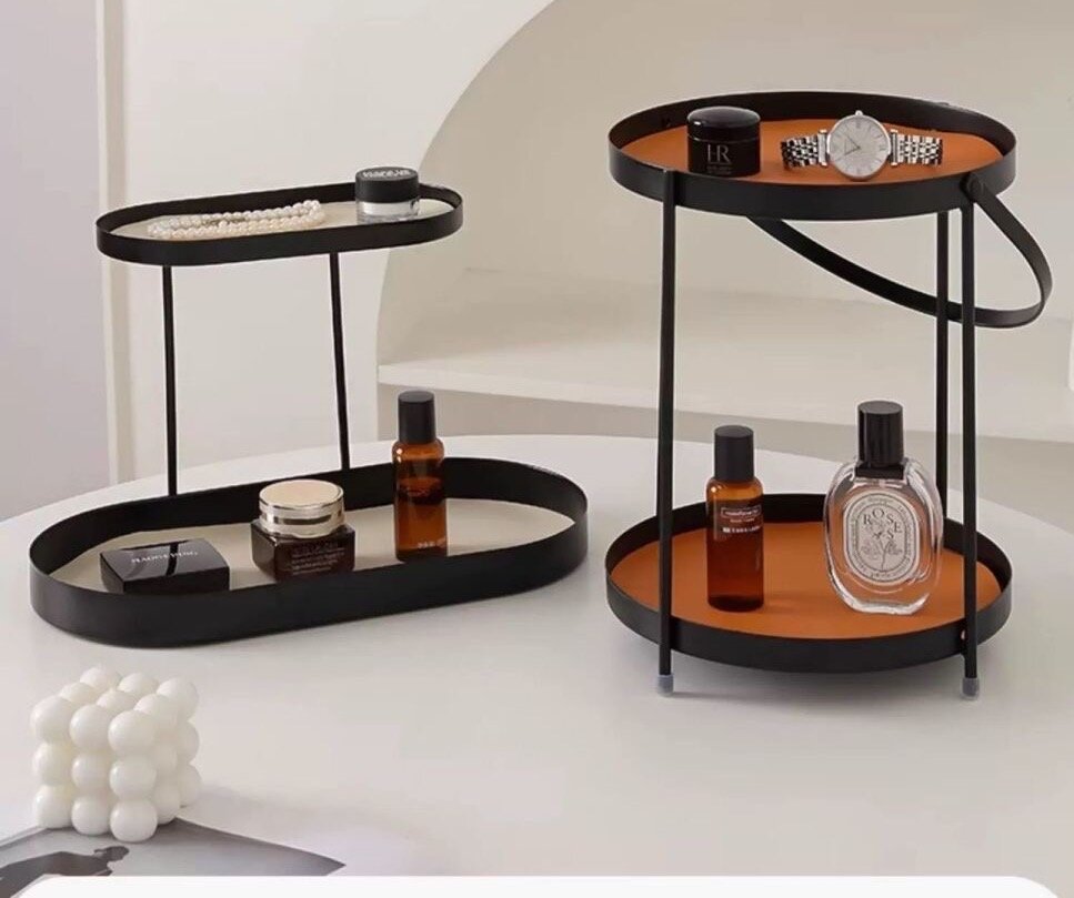 Подставка декоративная для духов, очков, органайзер для косметики, ключница 2 шт.