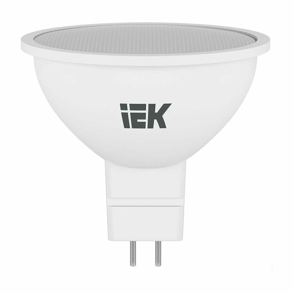 Лампа светодиодная MR16 софит 7Вт 230В 6500К GU5.3 IEK LLE-MR16-7-230-65-GU5