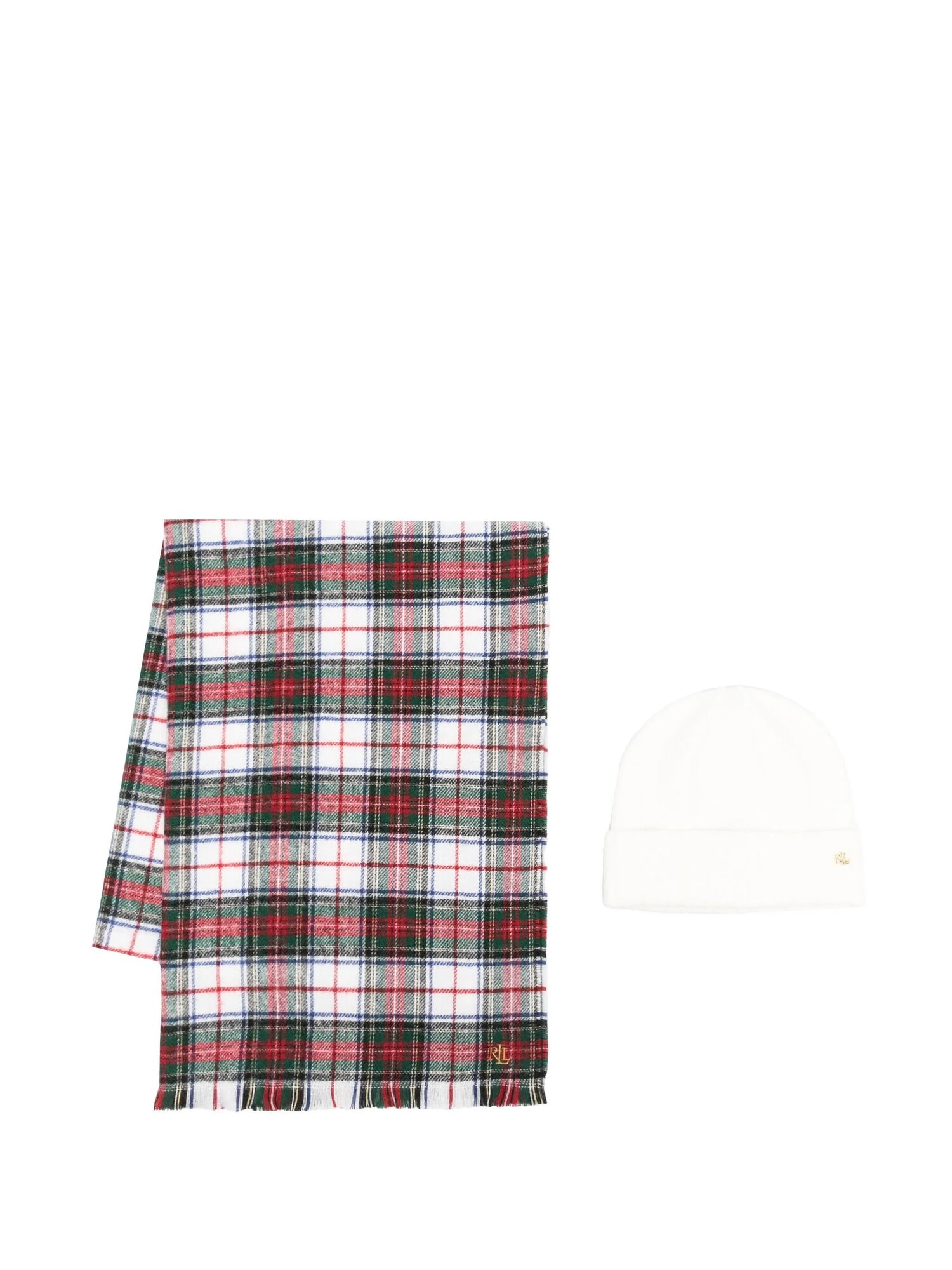 Шарф Lauren Ralph Lauren Tartan scarf and hat set для девочек