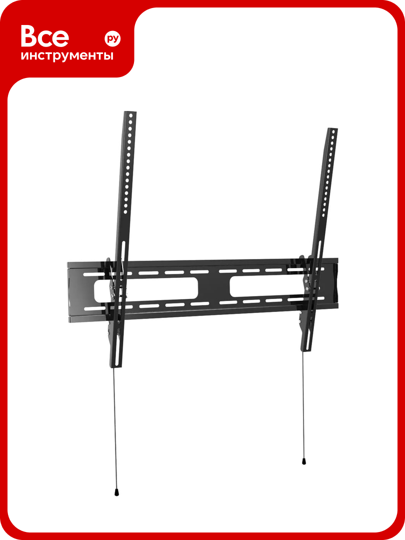 Универсальное наклонное настенное крепление Wize WT63 42"-85", VESA 800x600, угол наклона 3-10 137960, 70 кг