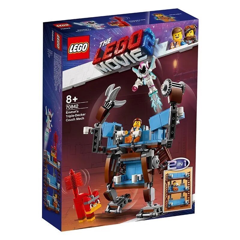 Конструктор Movie 70842 Трехслойный диван Эммета