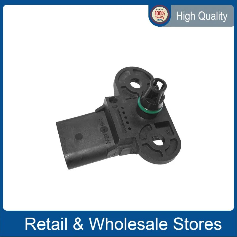 Датчик давления 0261230031, подходит для Audi VW Seat Jetta Skoda MAP Sensor 06B906051 06B 906 051 0 261 230 031