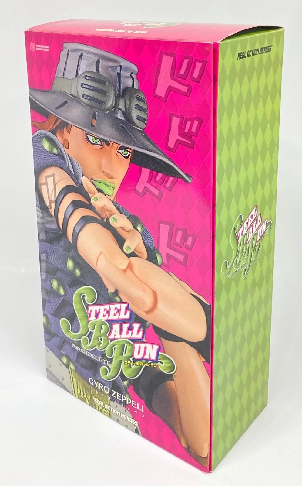 Фигурки MediCom REAL ACTION HEROES JoJo's Bizarre Adventure Part7 Steel Ball Run Gyro Zeppeli 30 см