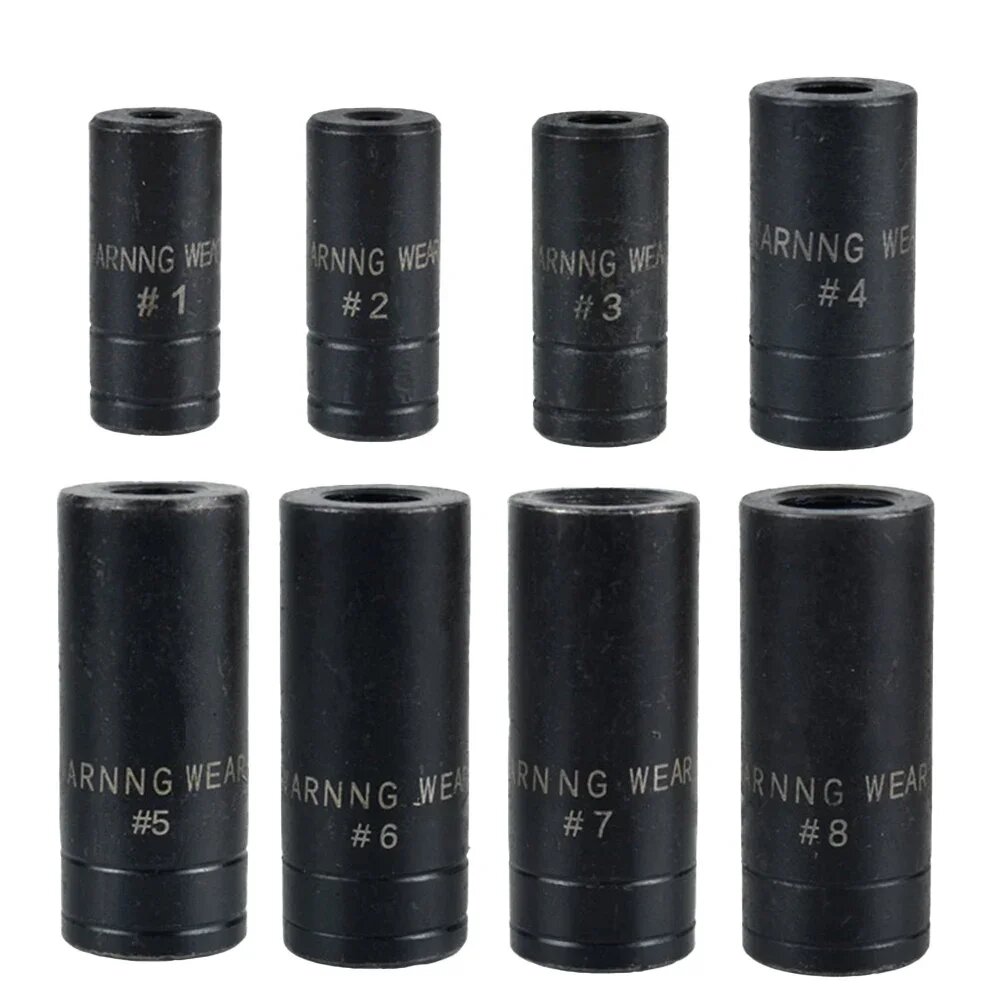 8 шт. набор головок для метчиков 1/4 3/8 гаечный ключ адаптер для сверл с двойной головкой квадратная головка для метчиков трещотки отвертка для автомобильных домашних ремонтов
