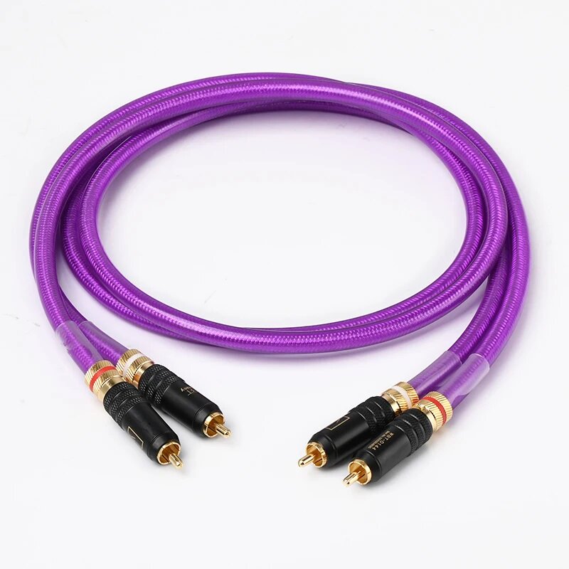 ATAUDIO HiFi RCA аудиокабель для усилителя 1 м