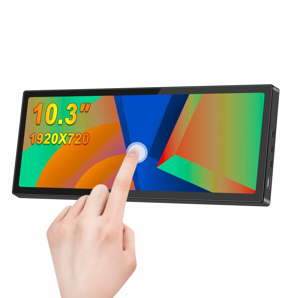 10,3 Сенсорный монитор1920X720