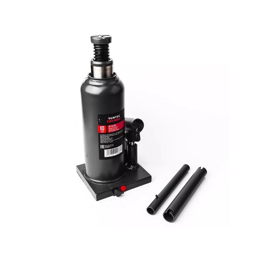 RUNTEC TECHNIC Домкрат бутылочный профессиональный 10 т, 230-450 мм RT-VJ10T
