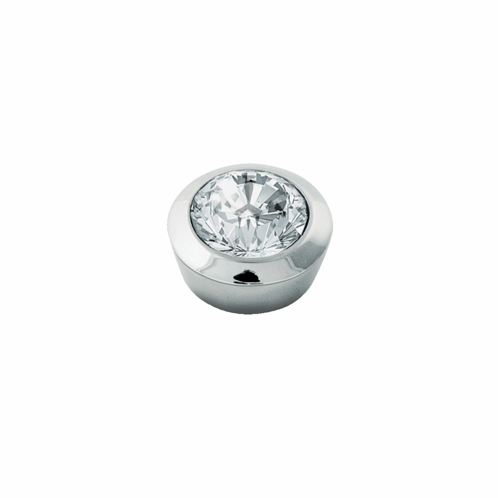 Топпинг на кольцо, кристаллы Swarovski, хрусталь