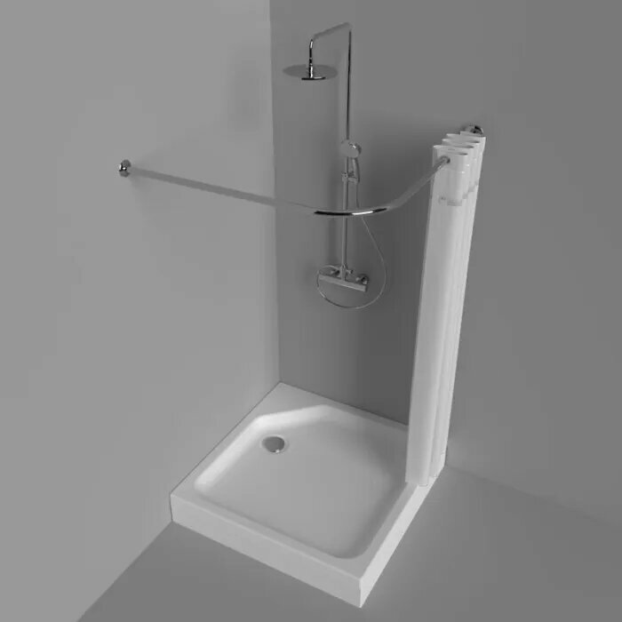 Карниз для ванны Triton 70х70