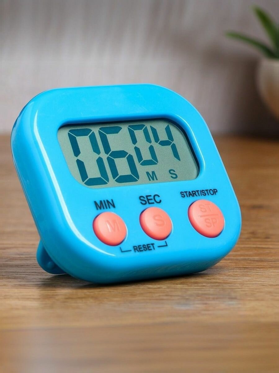 Таймер электронный "Антарес", материал пластик, крепление магнит