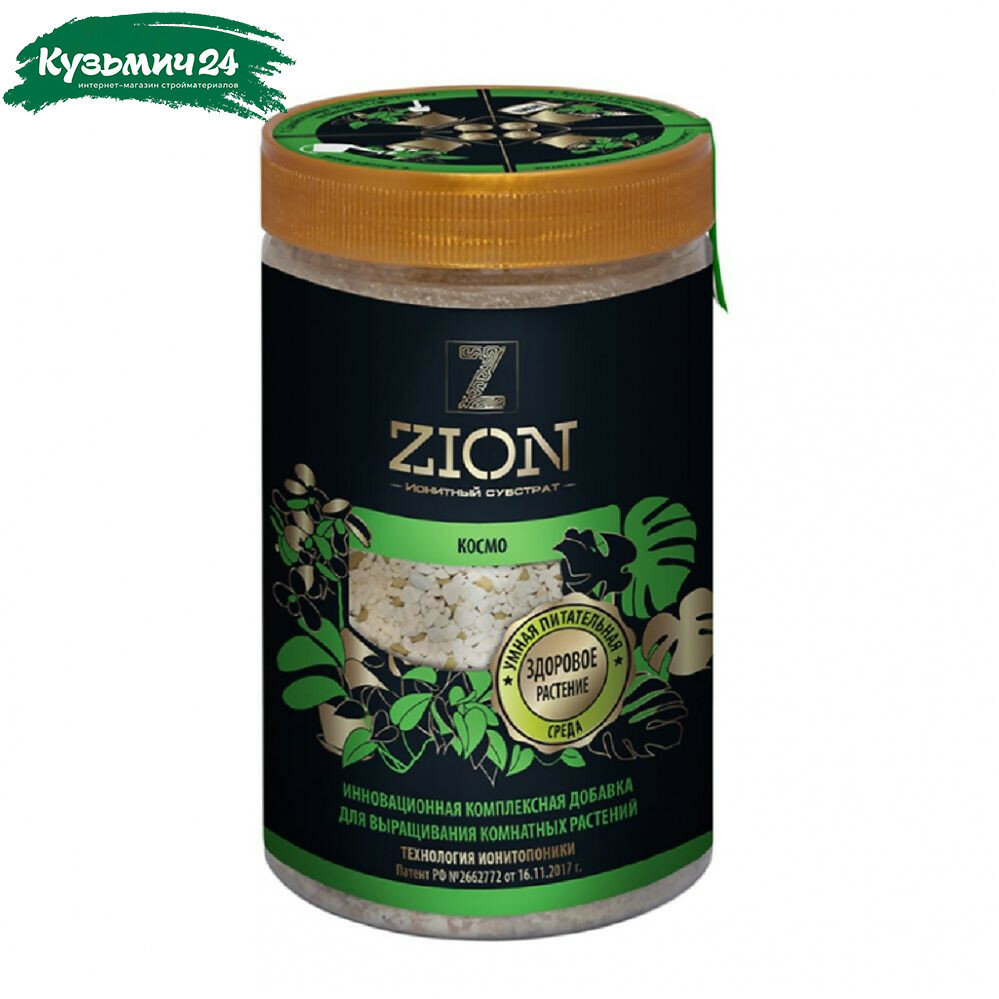 Удобрение минеральное Zion Космо К000012, субстрат, полимерный контейнер, 450 г