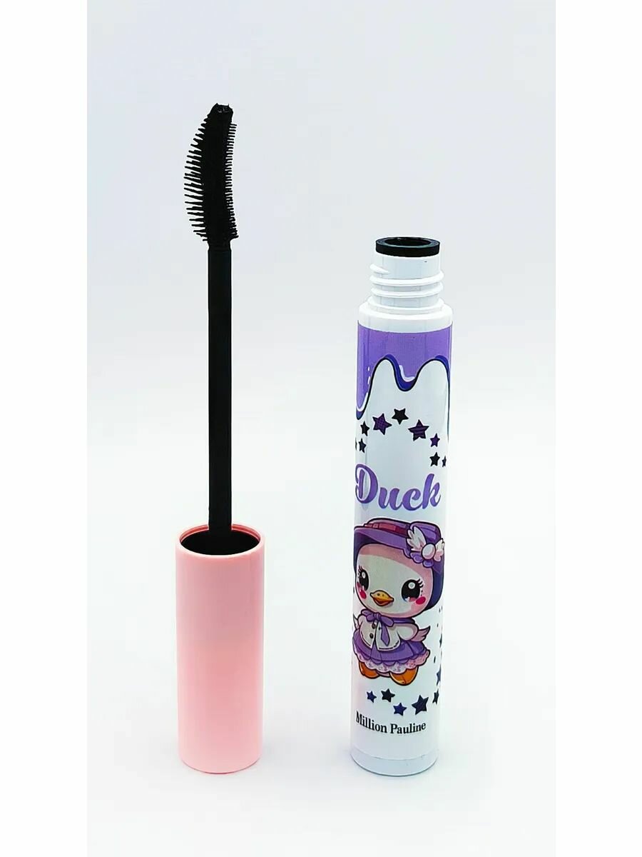 Тушь для ресниц черная, изогнутая кисть Violet, 9 мл.