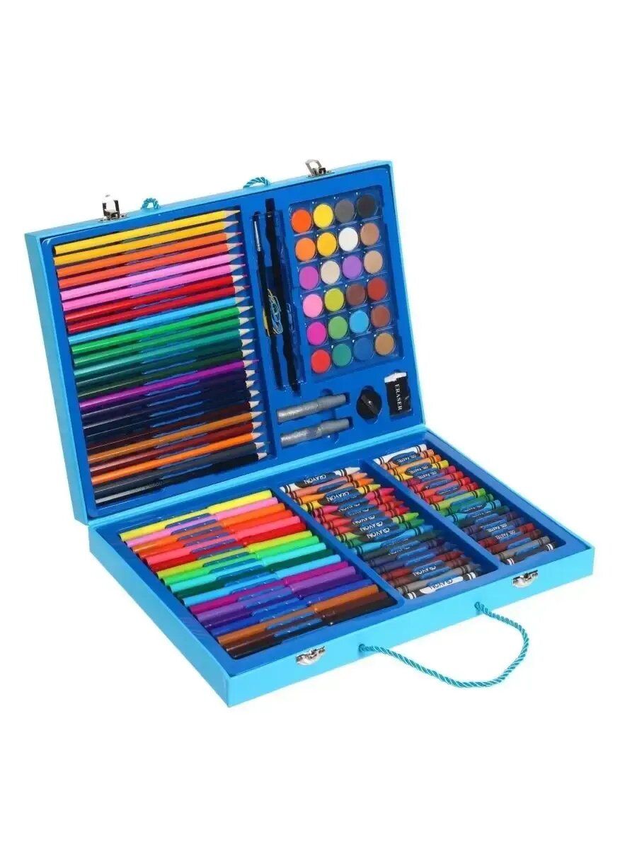 Набор для рисования и творчества для детей в чемоданчике