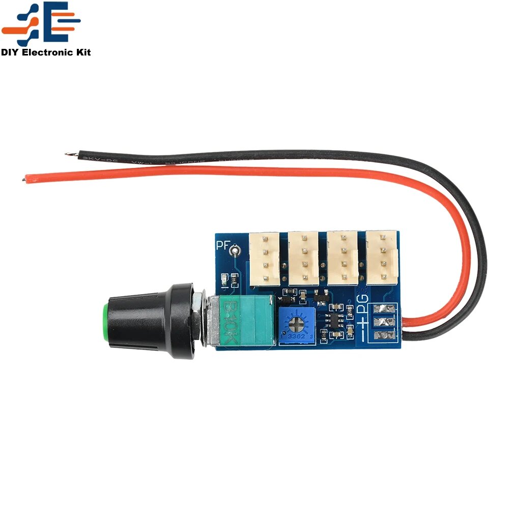 4-канальный ШИМ-контроллер скорости вентилятора для серверного корпуса с ручной ручкой регулировки DC 12 В 3A 4-проводной переключатель регулятора скорости вентилятора