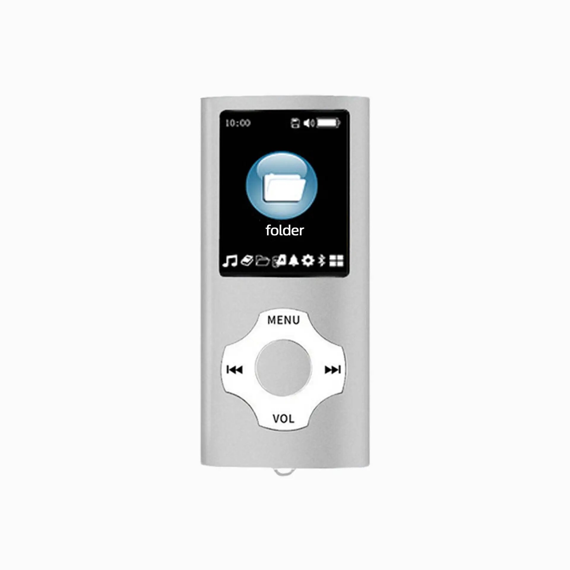 Портативный Bluetooth MP3-плеер С Поддержкой Карт Памяти TF, FM-радио, Многоязычный, С Поддержкой Беспроводной Связи, Walkman