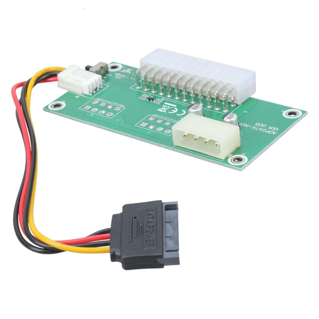 Компьютерная синхронизация начала карта 24PIN стартовая плата Molex 4PIN Интерфейс питания.