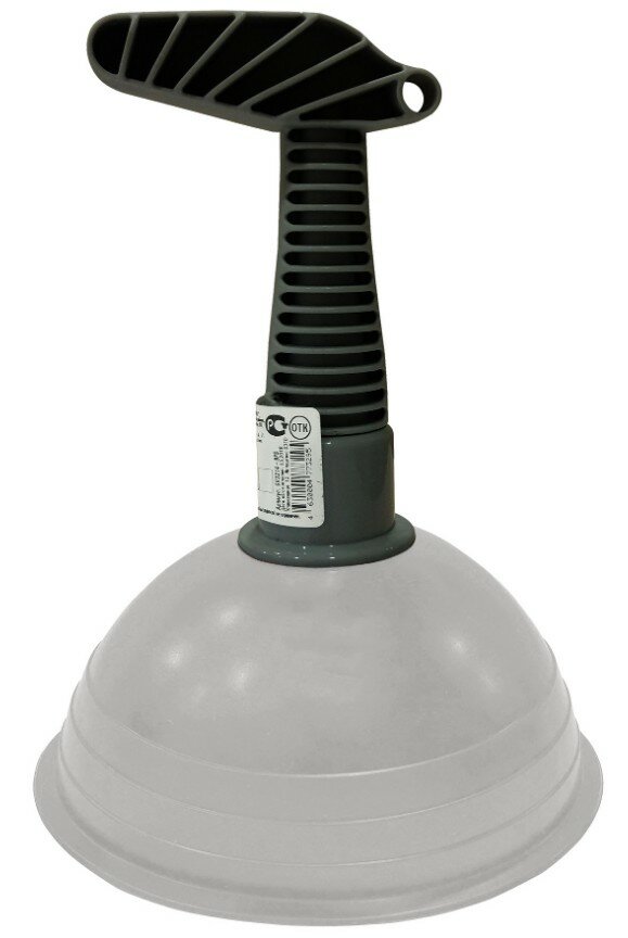 Вакуумный вантуз SVIP SV3214, для любого типа засорений, пластиковый, эргономичная ручка