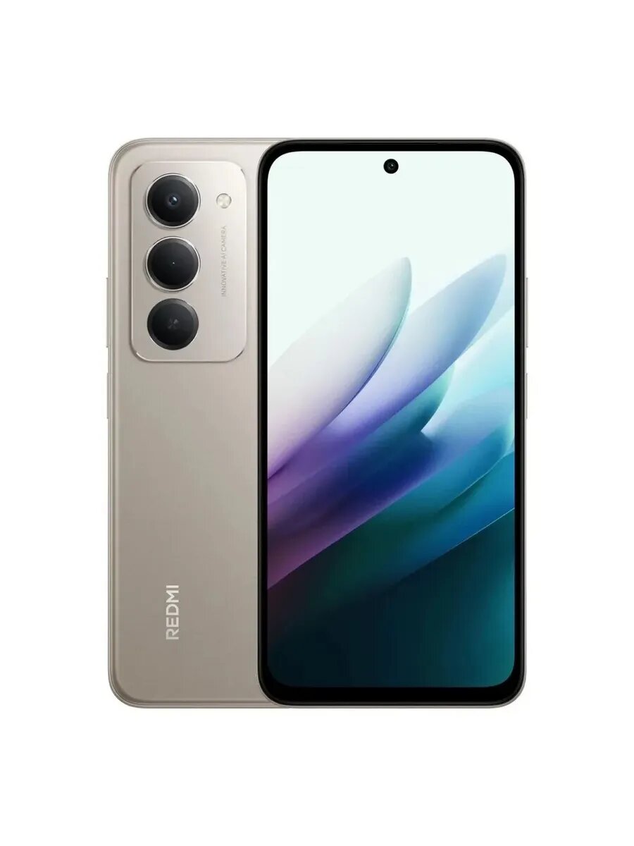 Смартфон REDMI 15 6+128ГБ, Серый (MZB0L1TRU)