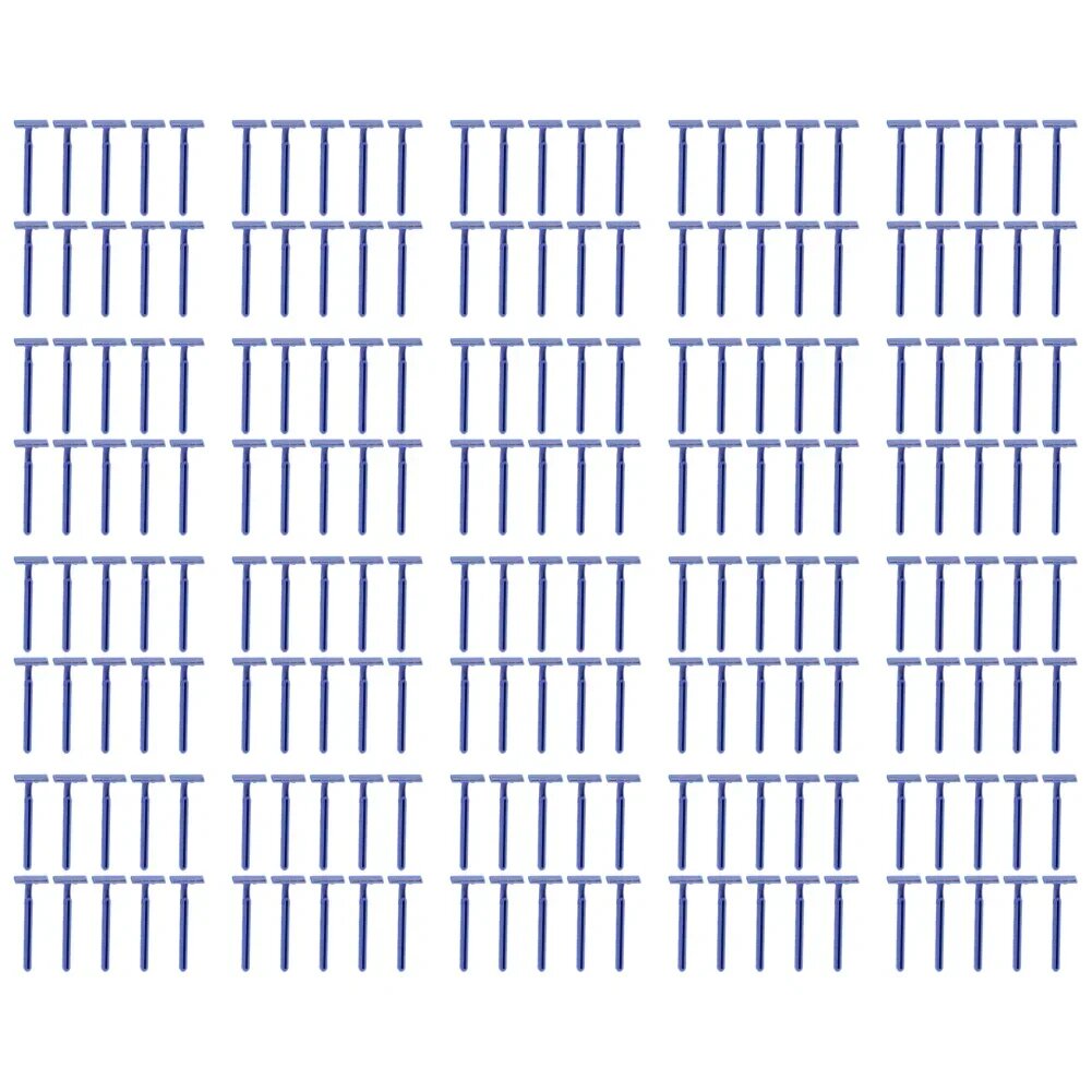 200-4 Шт. Одноразовые Бритвы Для Бритья, Триммер Для Тела Для Мужчин И Женщин, Нержавеющая Сталь, 2 Лезвия