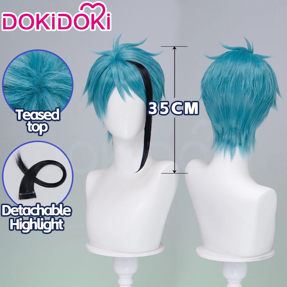 Косплей парик Riddle Lilia Ace Cater Trey Skully Floyd Deuce Vil Neige Game DokiDoki Jadee Wig Only