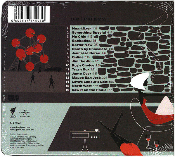De-Phazz - Death By Chocolate (CD) — фото 1