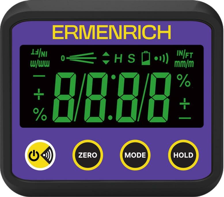 Цифровой Уровень Ermenrich Verk Lq40