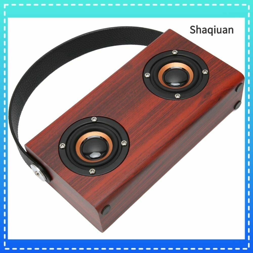Деревянный Bluetooth -динамик