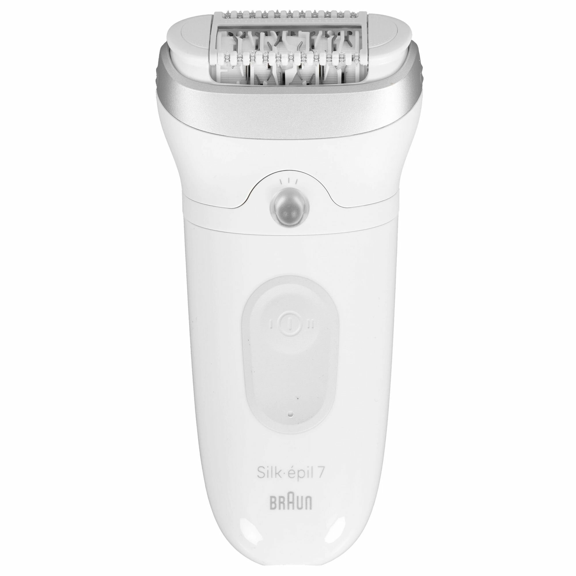 Эпилятор Braun S7 SE 7-041, белый/серебристый, встроенный аккумулятор