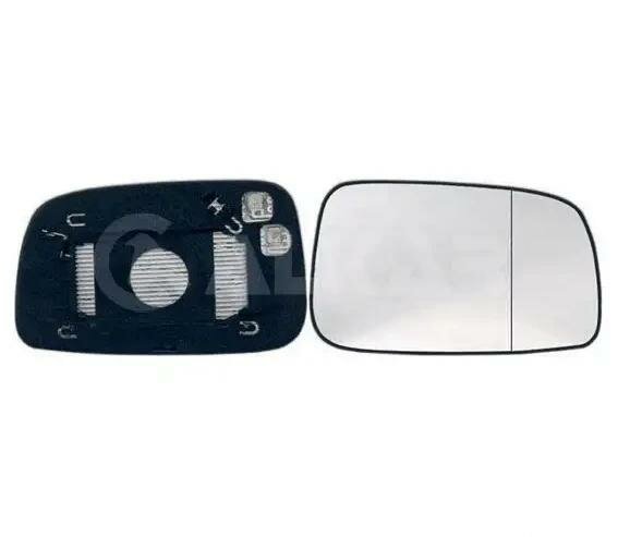 Зеркало-элемент ALKAR, 6432265, правое, выпуклое, с подогревом, Toyota Avensis T25 04-03, 11-08