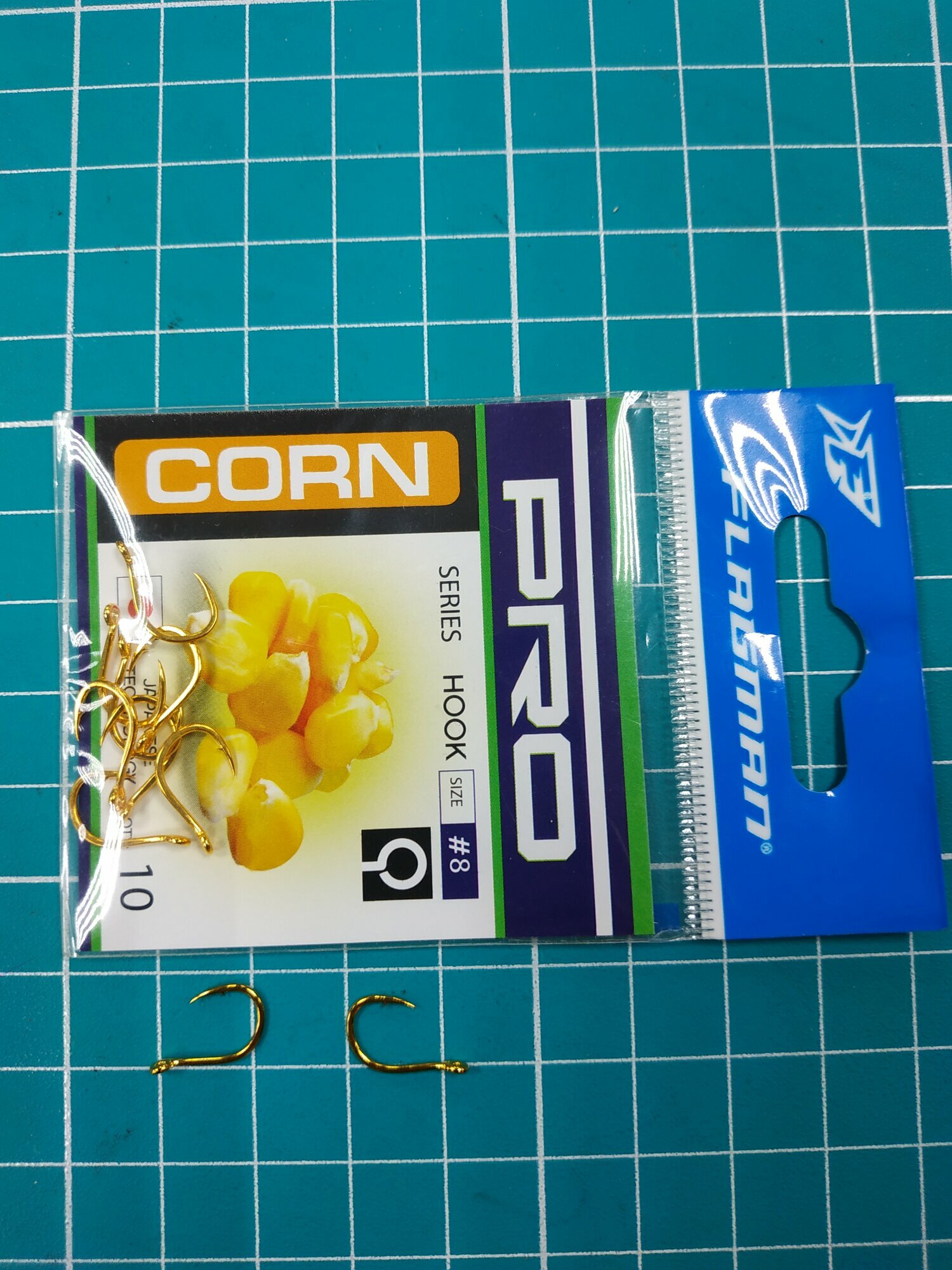 F-FISHING Крючок Pro Corn №8 10шт — фото 1