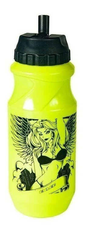 Велобутылка Enlee RR-20 Girl Yellow 0,6 л, желтая