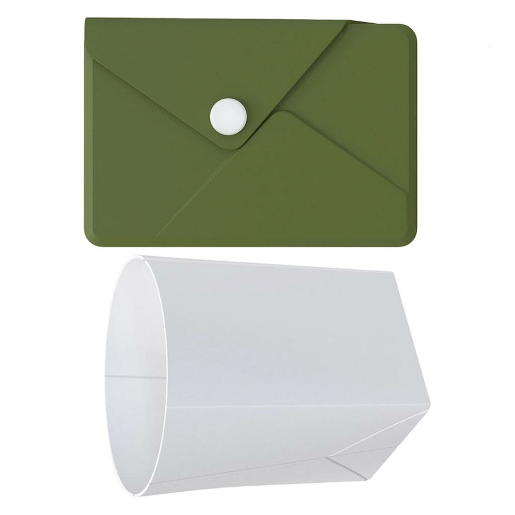 Складная походная кружка для горячих и холодных напитков, Армейский Зеленый