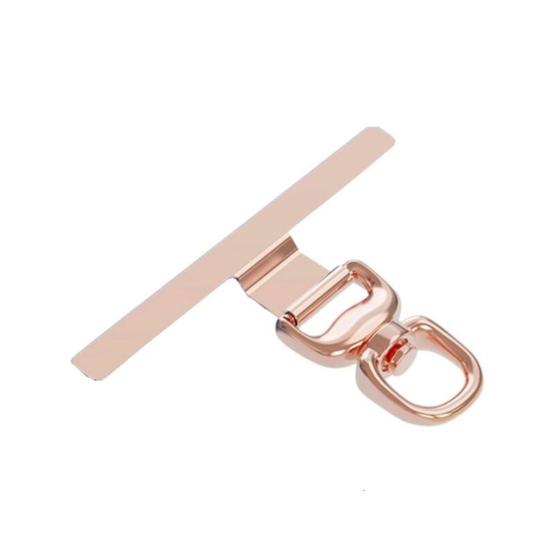 Металлическая застёжка для шнурка телефона, Золотое шампанское