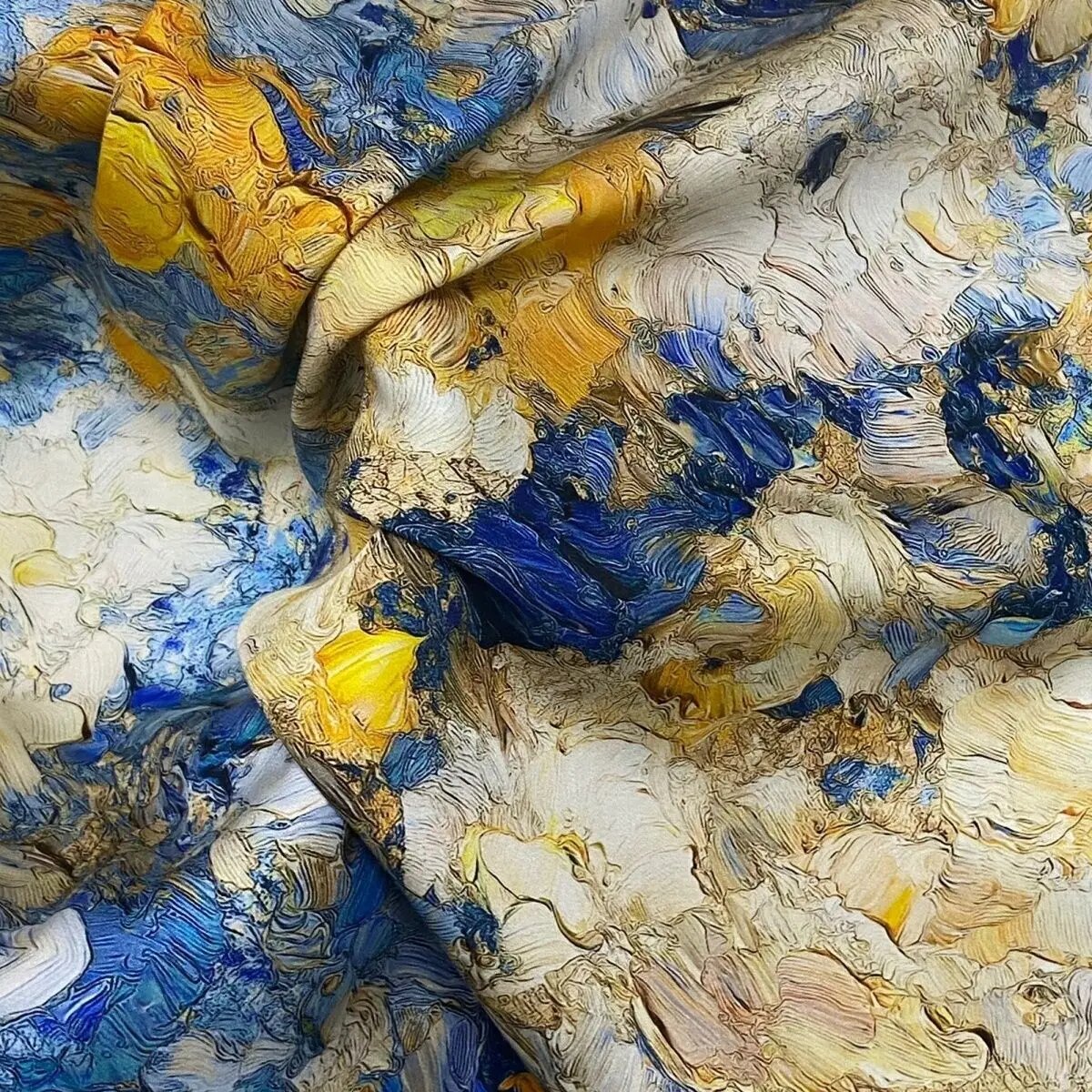 Вискоза/хлопок платьевая ткань Damask Satin 145 см