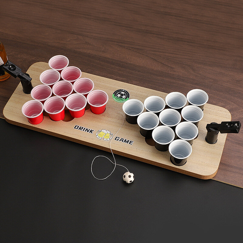 Мини-пивной пинг-понг, стакан для шотов, двойной отскок, футбол, баскетбольная доска, пинбол, игра для питья, настольная игра