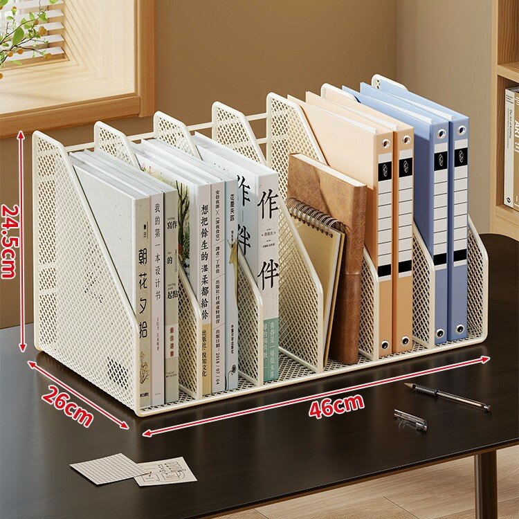 Офисный стол, стеллаж для хранения, книжная полка, настольный книжный держатель, металлическая папка для документов, рамка для документов в офисе