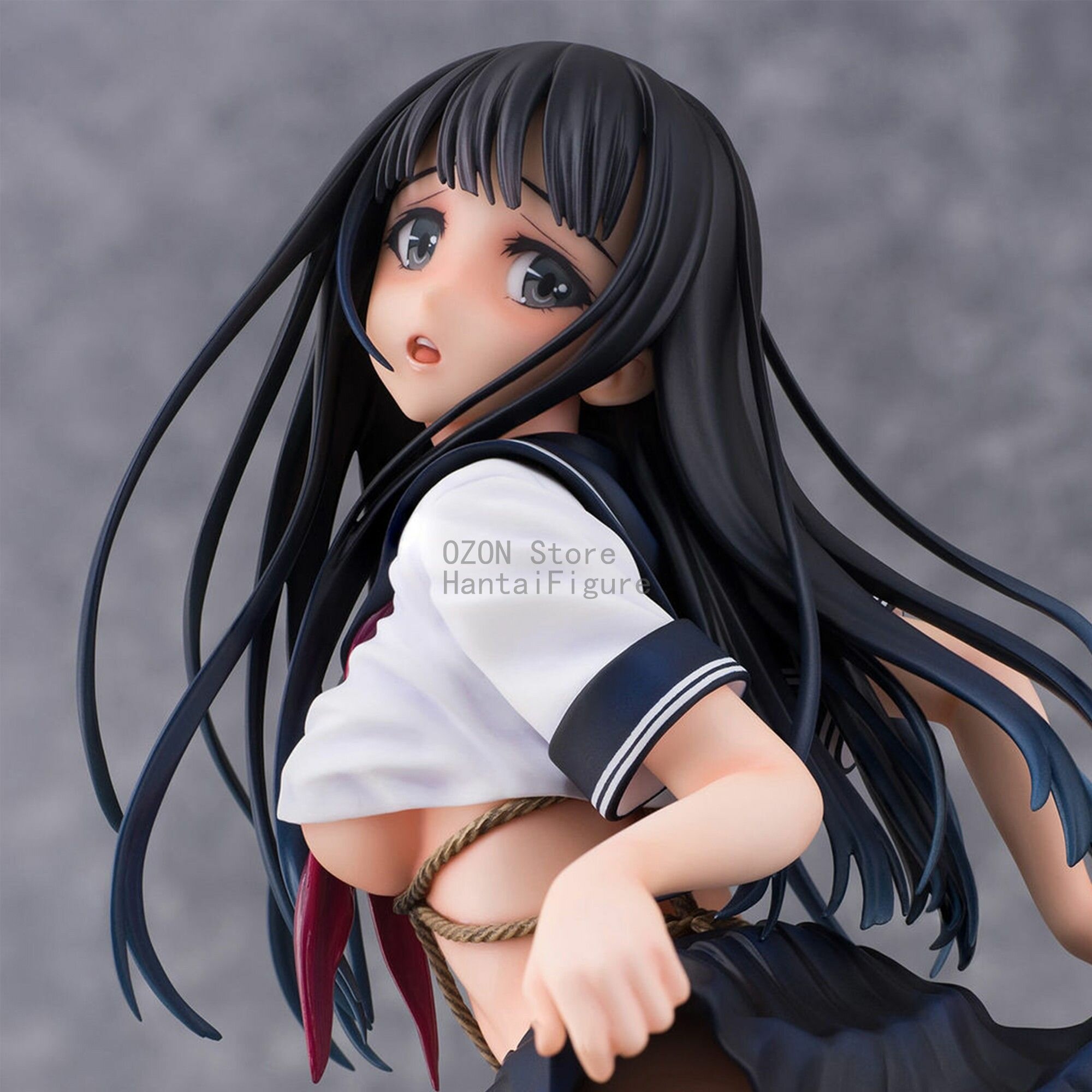 Хентай Фигурка Аниме фигурка школьница в форме моряка, 18+, для взрослых коллекционная модель, без коробки