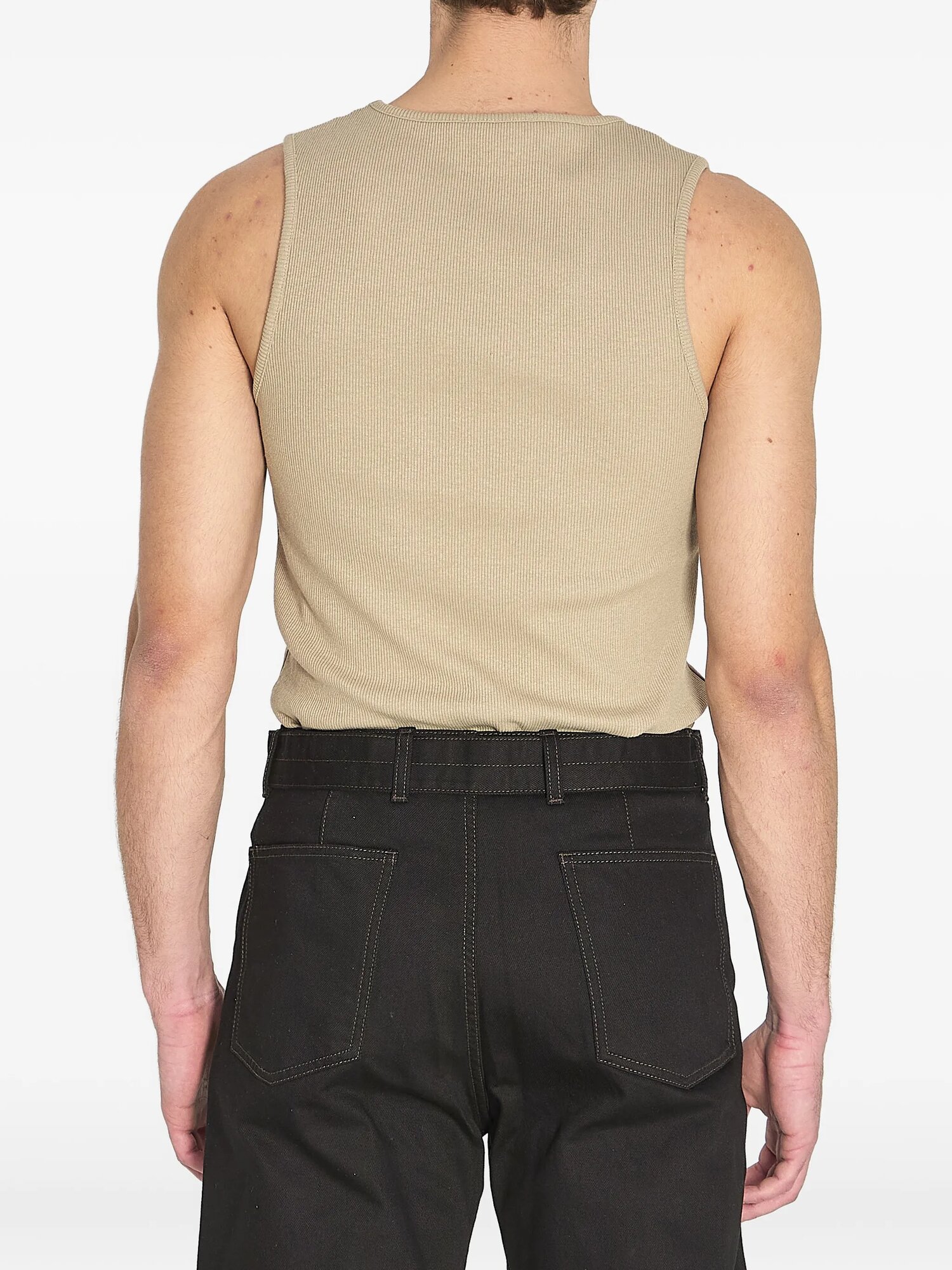 Топ LEMAIRE Ribbed tank top, размер M, разноцветный — фото 1