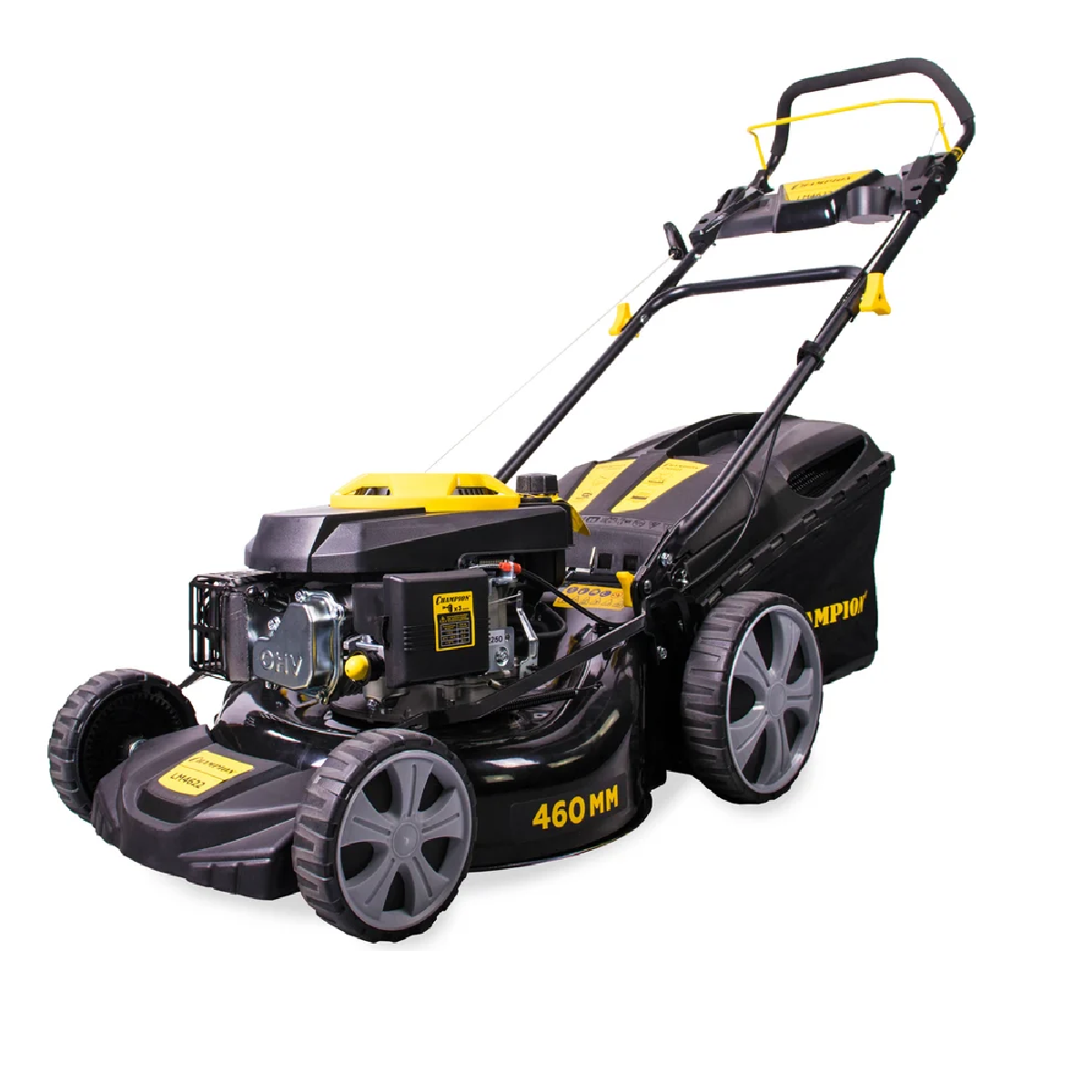 Газонокосилка бензиновая Champion LM4622, Выс. 25-75 мм, 3 л. с, черный