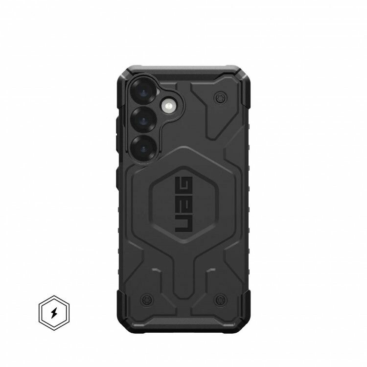 Чехол с поддержкой MAGSAFE Uag Pathfinder для Samsung Galaxy S25, цвет черный (Black)